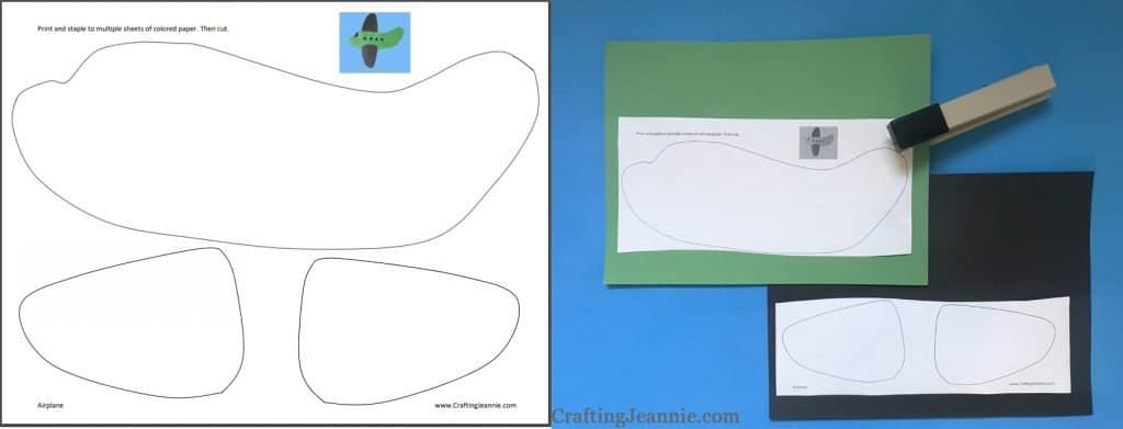 Airplane - Vehicle Craft for a Group of Kids | Crafting Jeannie