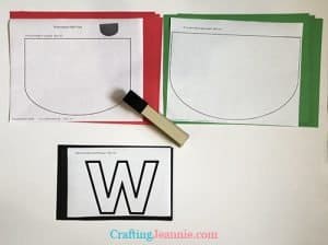 Paper Watermelon Craft (Free Template) - Crafting Jeannie