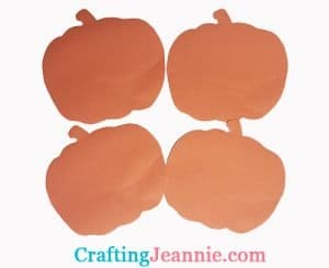 Pumpkin Craft Template - Crafting Jeannie
