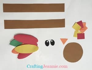 Turkey Headband Craft (Free Template) - Crafting Jeannie Crafting Jeannie
