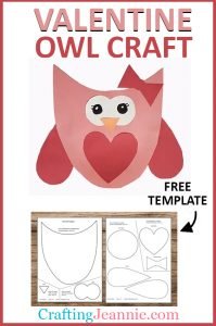 Owl Craft (Free Template) - Crafting Jeannie