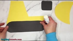 Bulldozer Craft (with Template) - Crafting Jeannie