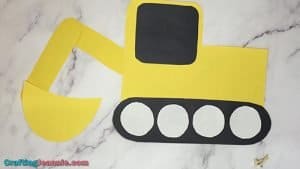 Excavator Craft (with Template) - Crafting Jeannie