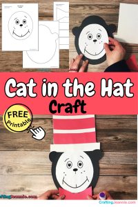 Cat In The Hat Craft (Free Template) - Crafting Jeannie