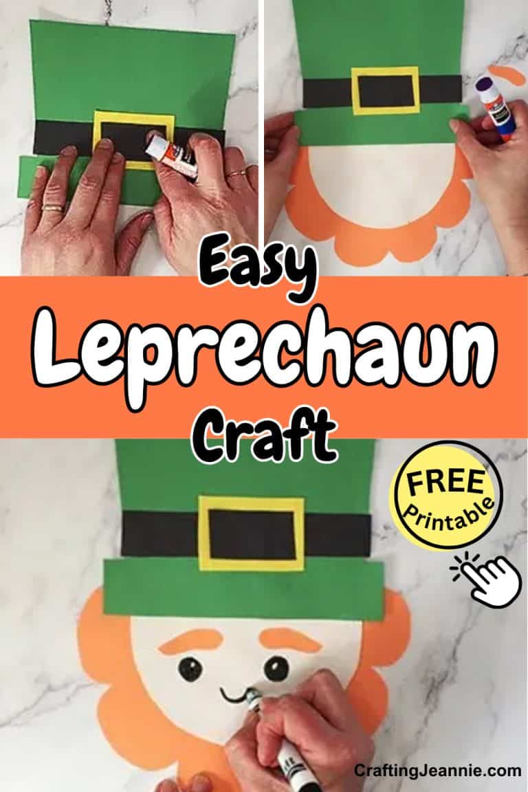 Leprechaun Craft (with Template) - Crafting Jeannie