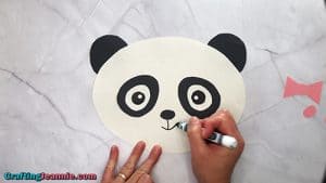 Panda Craft (Free Template) - Crafting Jeannie