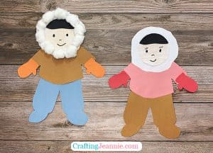 Preschool Igloo Craft (Free Printable) - Crafting Jeannie