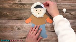 Winter Clothes Craft (Free Template) - Crafting Jeannie
