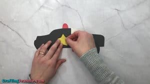 Police Car Craft (Free Template) - Crafting Jeannie