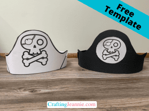 Pirate Hat Craft (Free Template) - Crafting Jeannie
