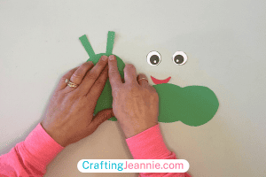 Caterpillar Craft (Free Template) - Crafting Jeannie