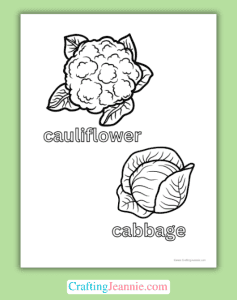 18+ Vegetable Coloring Pages (Free PDF)