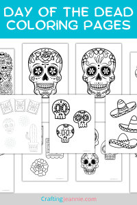 12+ Day of the Dead Coloring Pages (Free PDF)