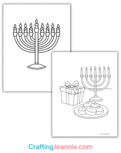 13+ Hanukkah Coloring Pages (Free PDF)