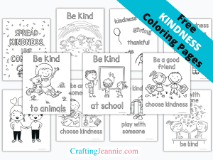 10+ Kindness Coloring Pages (Free PDF)