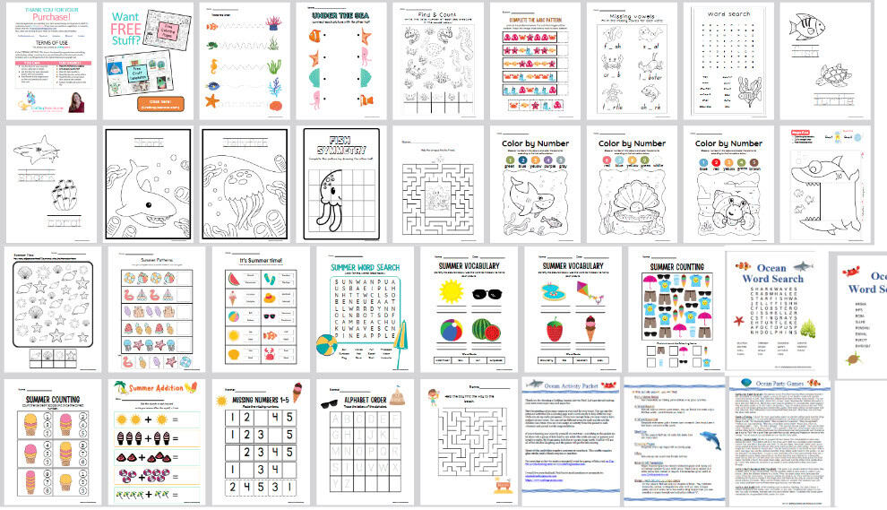 June Craft & Activity Bundle - Crafting Jeannie