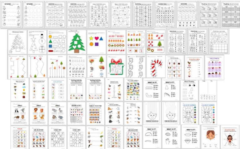 December Craft & Activity Bundle - Crafting Jeannie