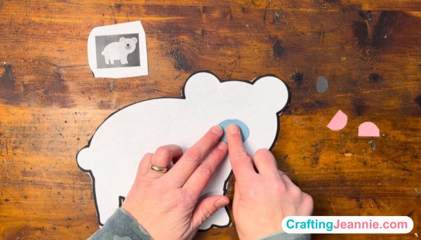 Polar Bear Craft (Free Template) - Crafting Jeannie