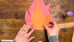 Campfire Craft (Free Template) - Crafting Jeannie