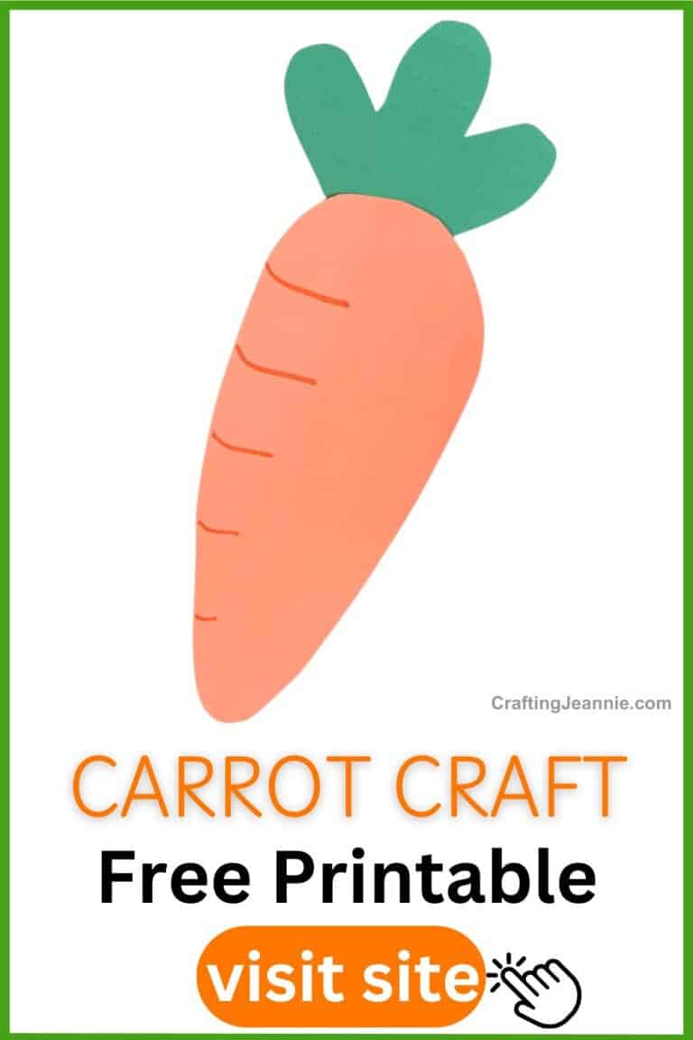 Carrot Craft (Free Template) - Crafting Jeannie