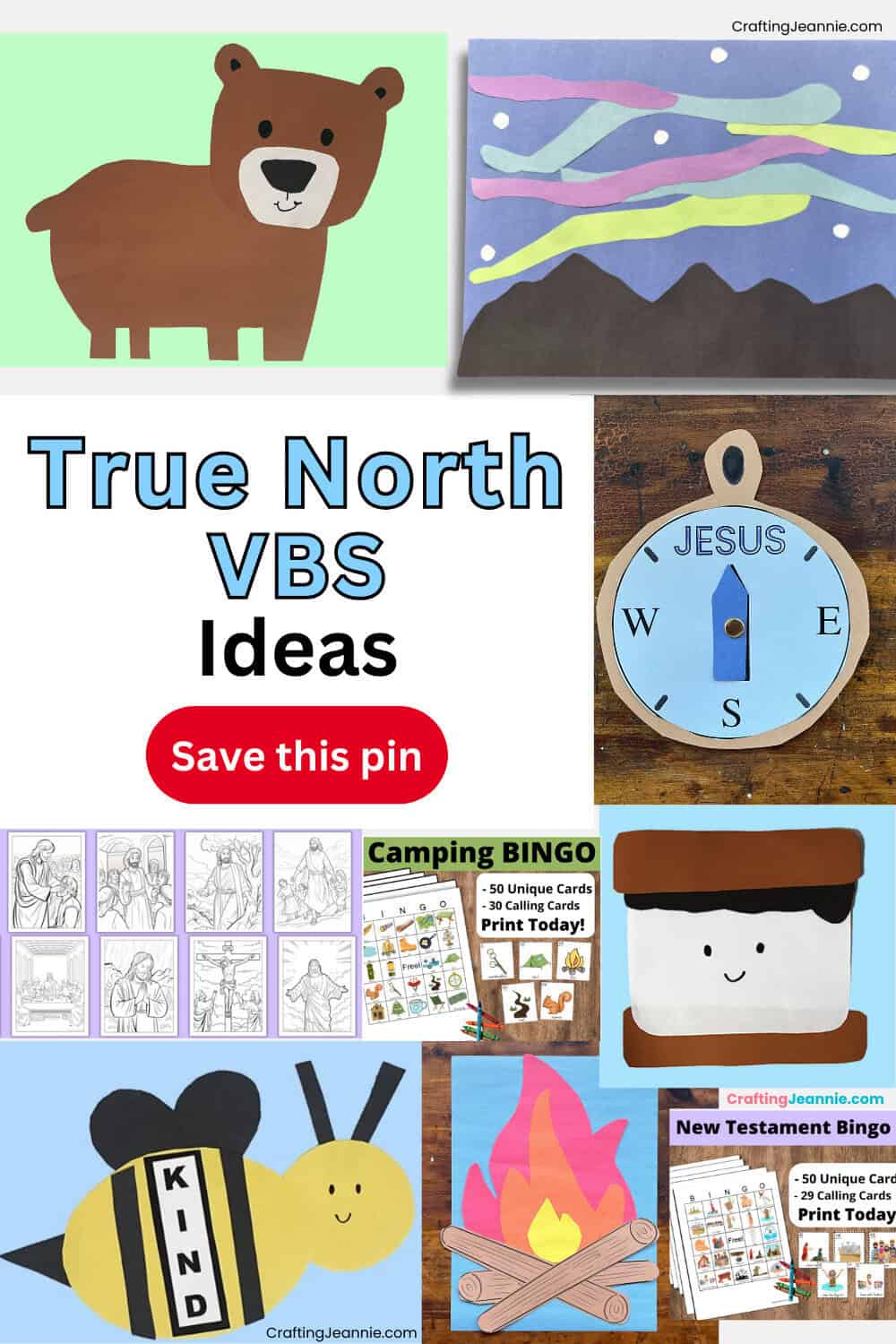 20+ True North VBS Craft and Activitiy Ideas - Crafting Jeannie