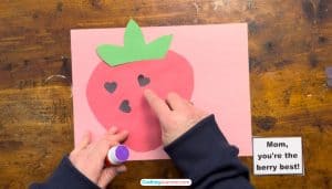 Berry Mothers Day Craft (Free PDF) - Crafting Jeannie